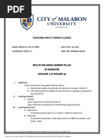 Lesson Plans For Multigrade Classes Grades 1 and 2: Understanding of ...