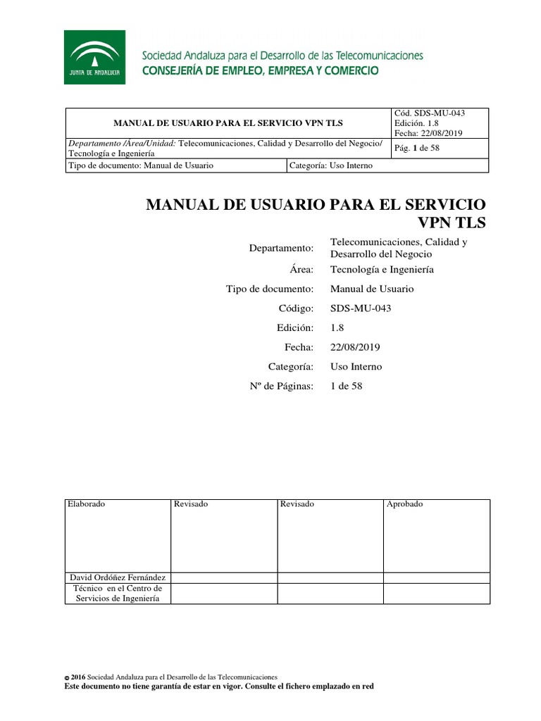 Manual VPN Tls | PDF