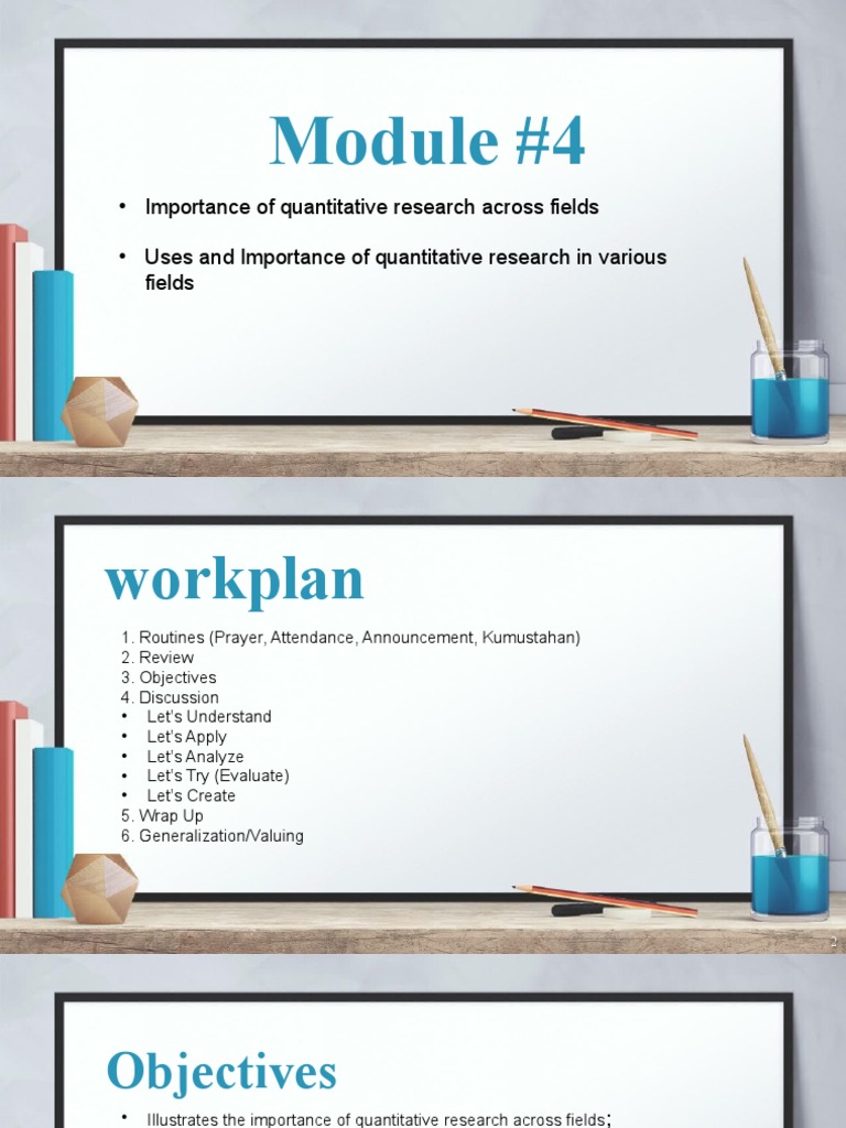 Module 4 PPT Final | PDF | Quantitative Research | Science