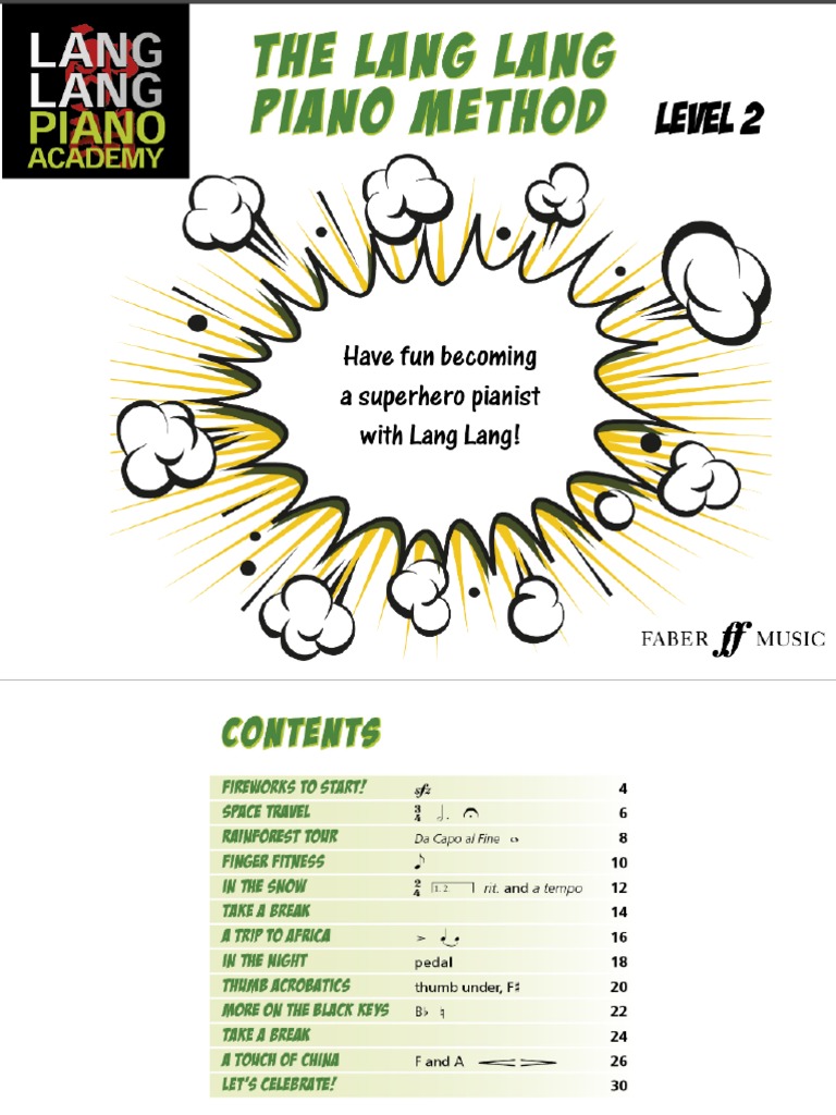 The Lang Lang Piano Method Level 2 by Lang Lang | PDF