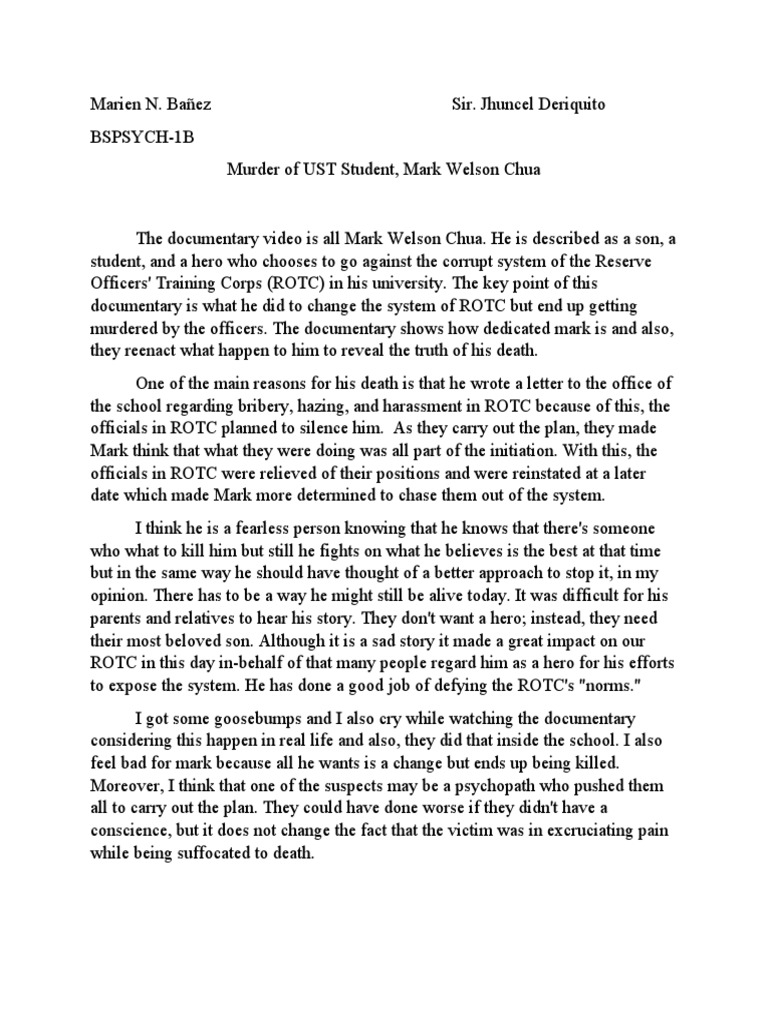 Output #1 (Reflection Paper) | PDF