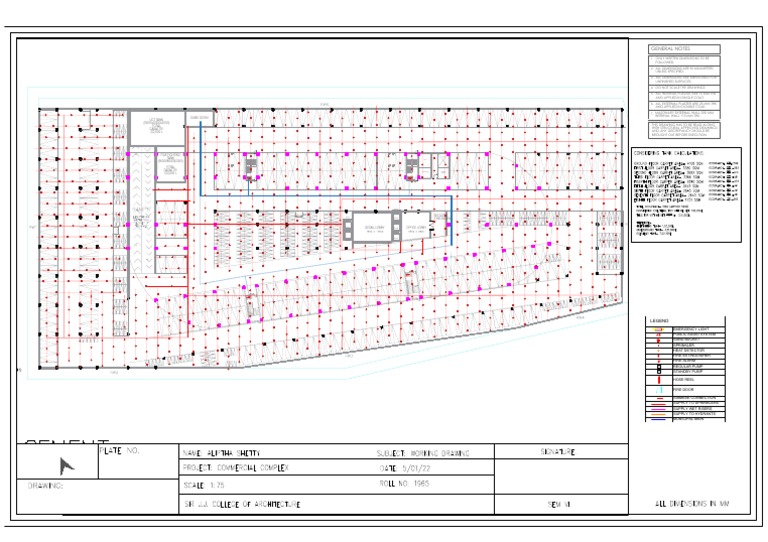 General Notes: Ugt Tank (15000x10200x2000) Total Capacity: 3,12,000 L ...