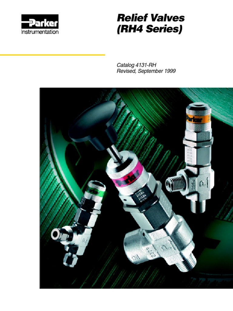 Relief Valves RH4 Series | PDF | Valve | Stainless Steel