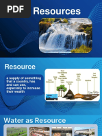 Water Resources Mind Map | PDF | Water Resources | Water