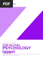 Psychology and Health Notes - CIE Psychology A-Level | PDF ...