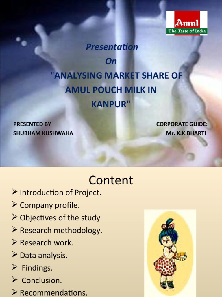 Amul PPT SK | PDF | Business | Microeconomics