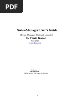Swiss-Manager User's Guide | PDF | Computer File | Tournament