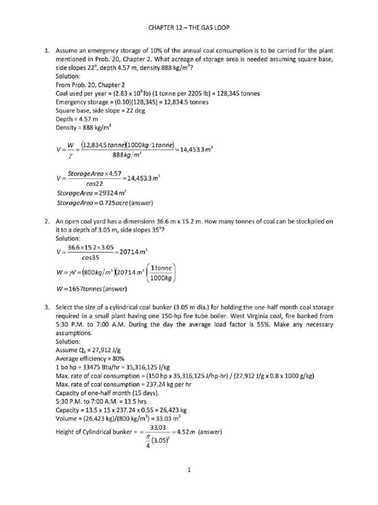 Chapter 12 - Gas Loop | PDF