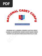 NCC Common Subjects Syllabus Overview | PDF | Navies | Military