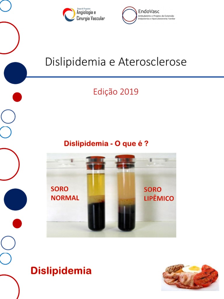 Conceitos Básicos de Dislipidemia e Aterosclerose | PDF | Colesterol ...