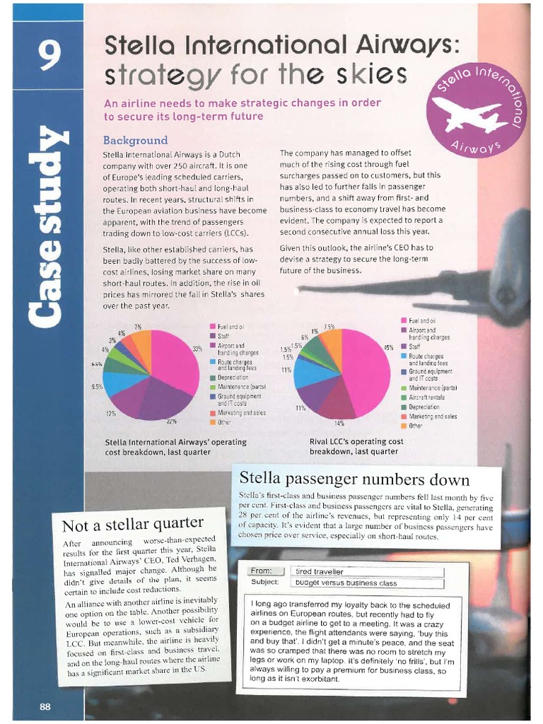 Airline Case Study | PDF