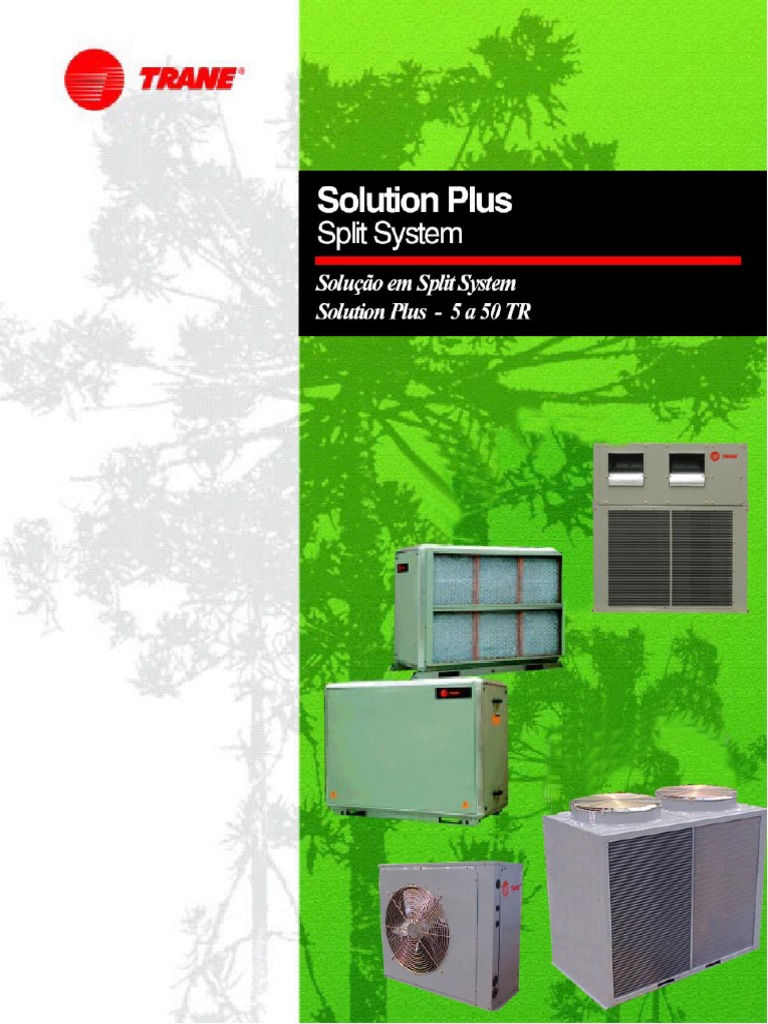 Catalogo - Solution - Plus - DXPA (1) Trane Iom Fancoil Splitão | PDF