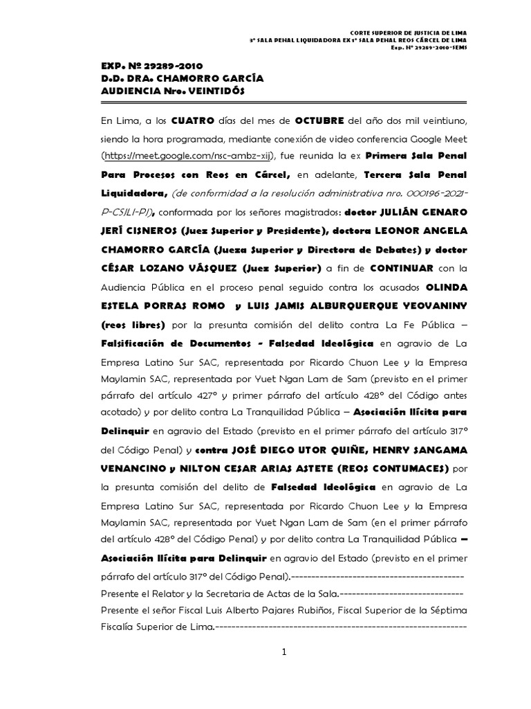 Acta #22 (04.10.21) | PDF