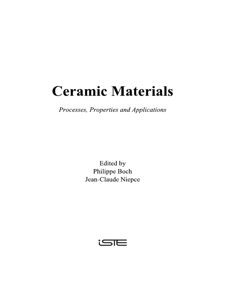 03b Ceramic Forming Processes Geral | PDF