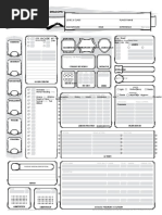 Fate Accelerated Character Sheet 1 | PDF