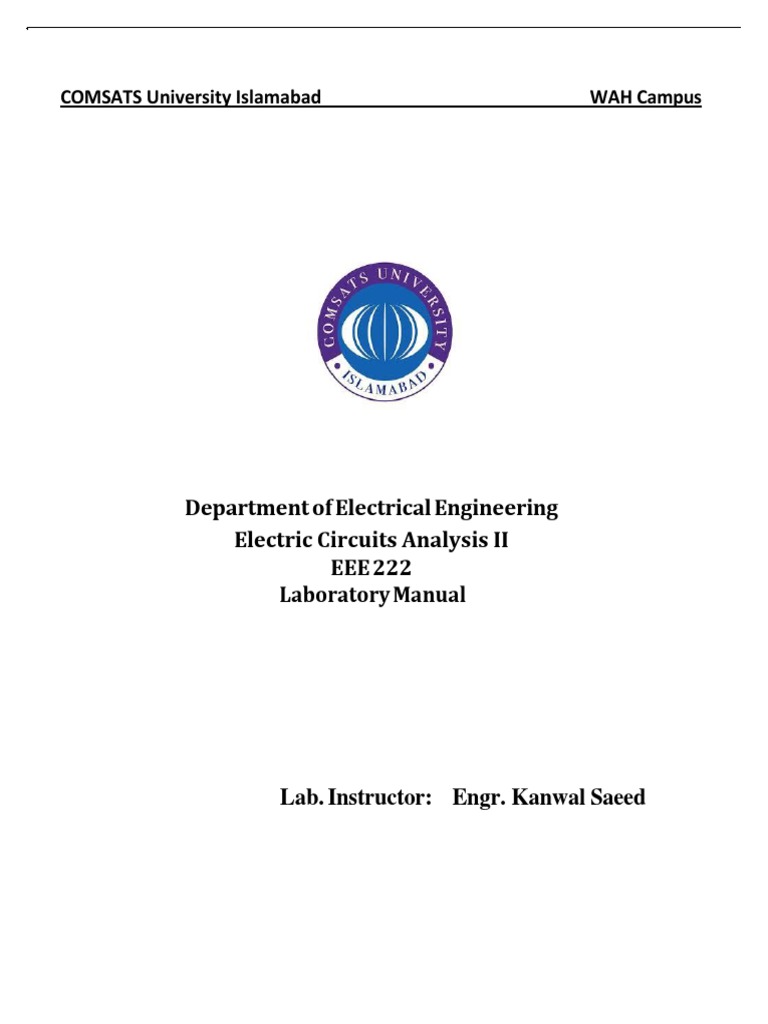 ECA-II Manual Complete | PDF | Ac Power | Electrical Impedance