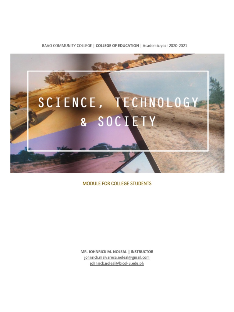 STS Module 2 | PDF | Science | System