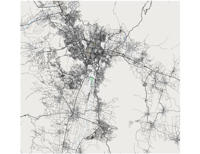 Mapa de La Ciudad de Oaxaca de Juárez | PDF