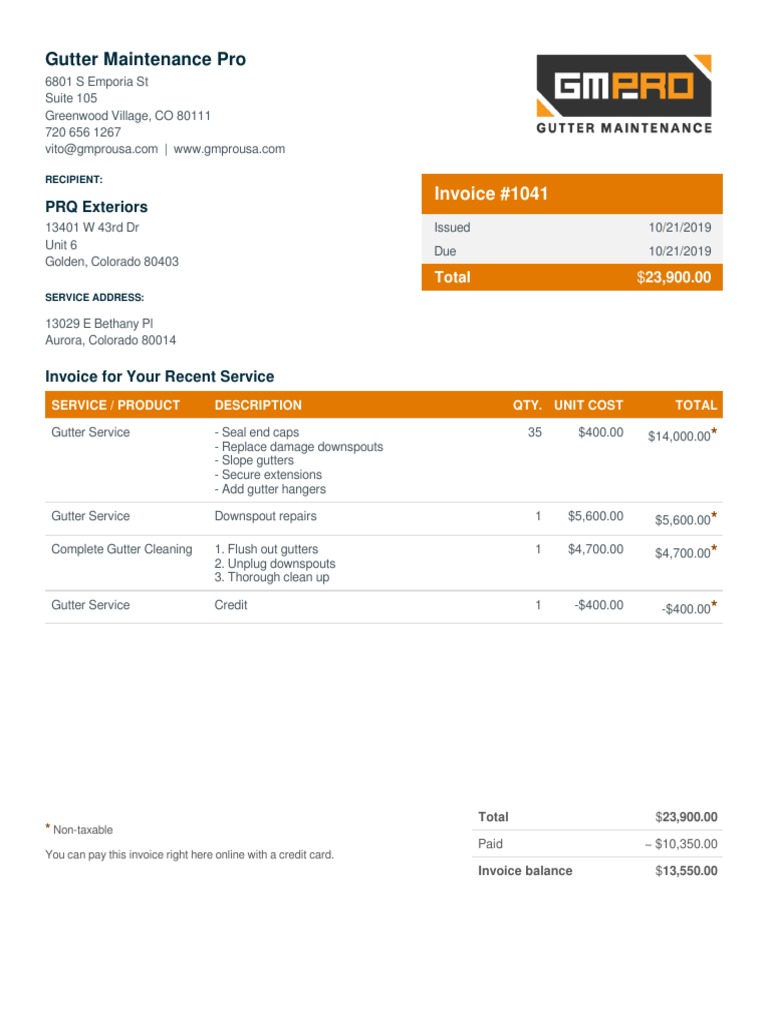 Invoice Sample | PDF