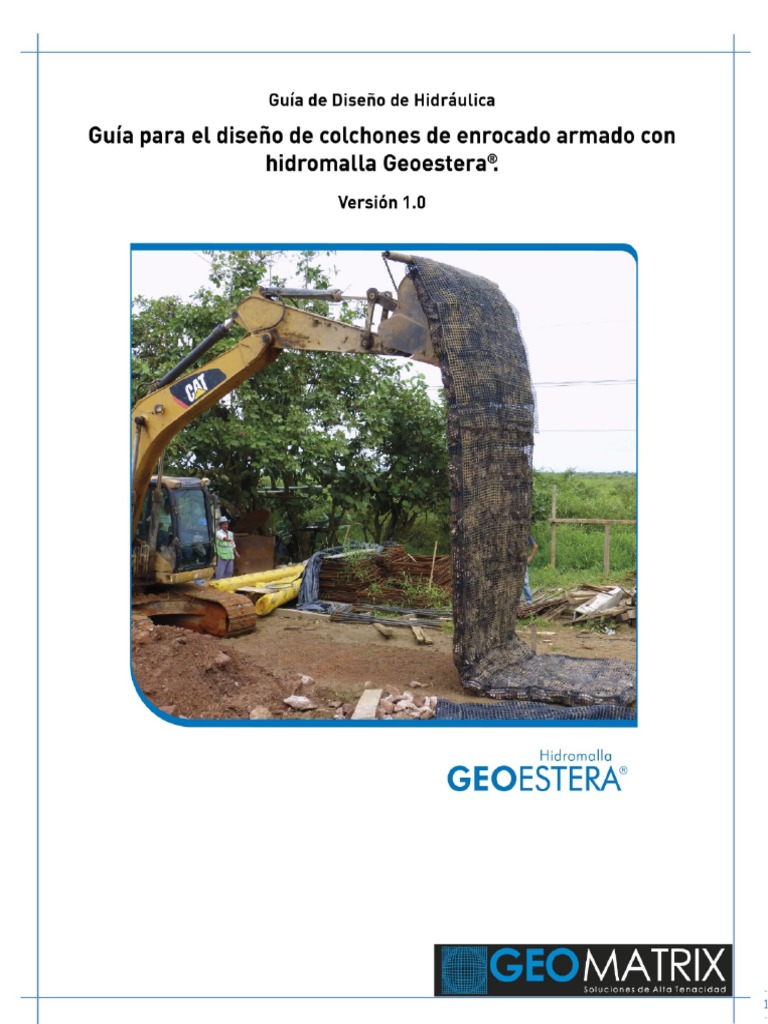 Guia para El Diseño de Colchones de Enrocado Armado Con Hidromalla ...