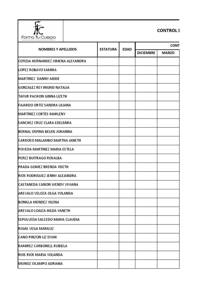 Control de Peso | PDF