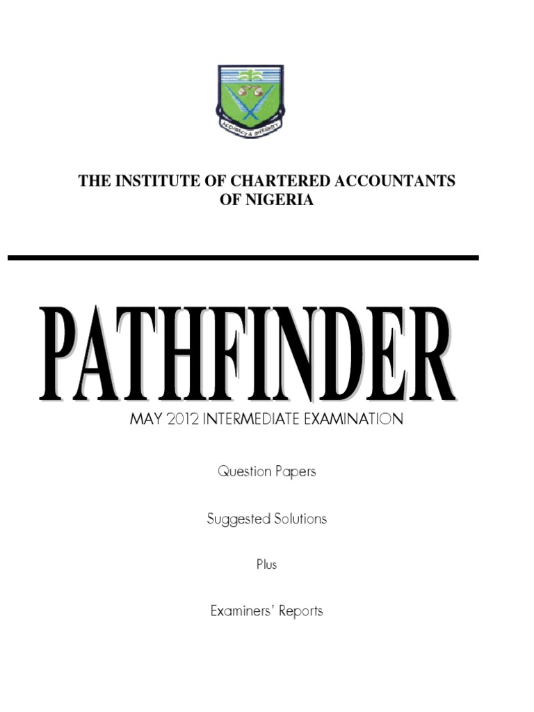 Pathfinder Intermediate May 2012 | PDF | Linear Programming | Prices