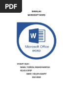 Makalah Microsoft Word | PDF