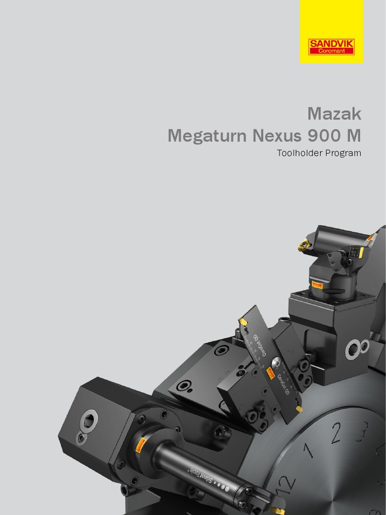 Mazak Megaturn Nexus 900 M | PDF | Crafts | Industrial Equipment
