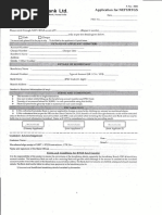 CSB Bank NEFT/RTGS Application Form | PDF | Personal Finance ...