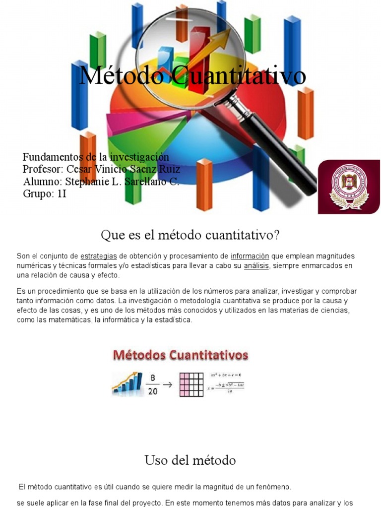 Método Cuantitativo | PDF