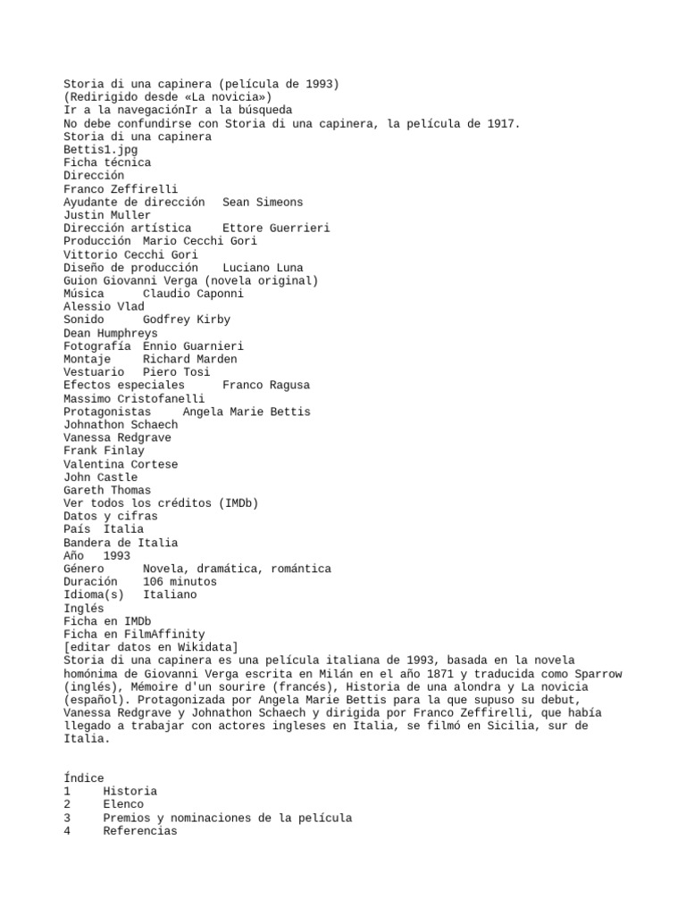 La Novicia | PDF | Wikipedia | María, madre de Jesús