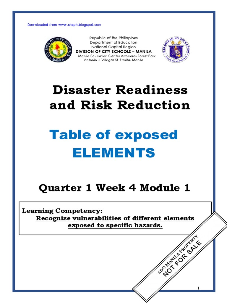 DRRR Week 4 Module 1 | PDF