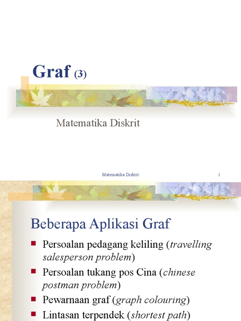Pert 12. Pewarnaan Graf Dan Lintasan Terpendek | PDF