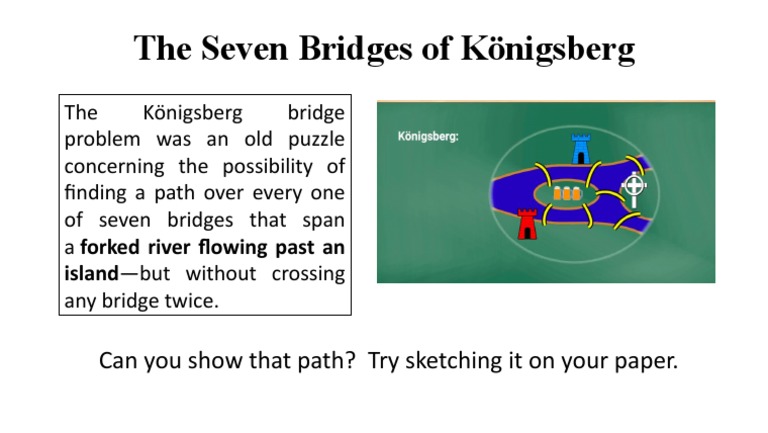 Königsberg Bridge Problem | PDF