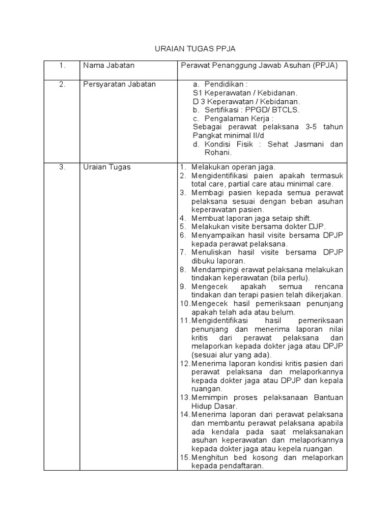 Uraian Tugas Ppja | PDF | Sains & Matematika