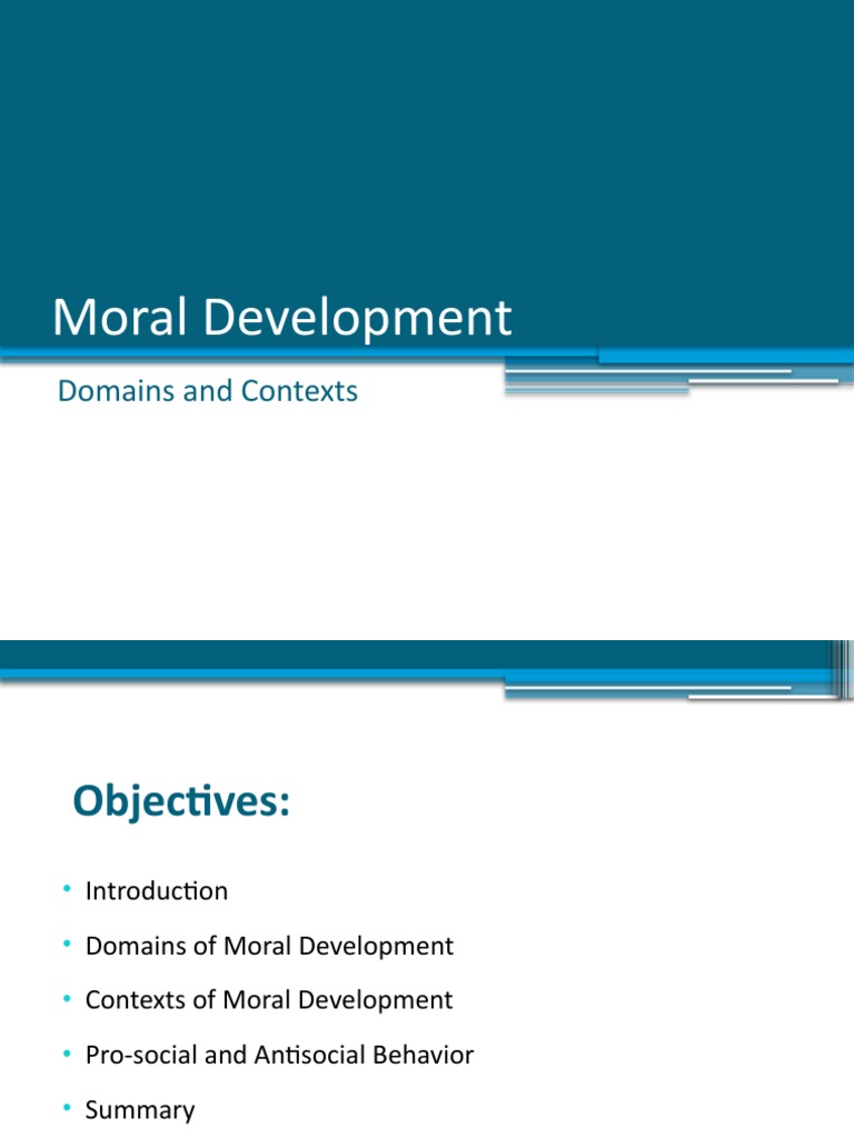 Moral Development | PDF | Morality | Emotions