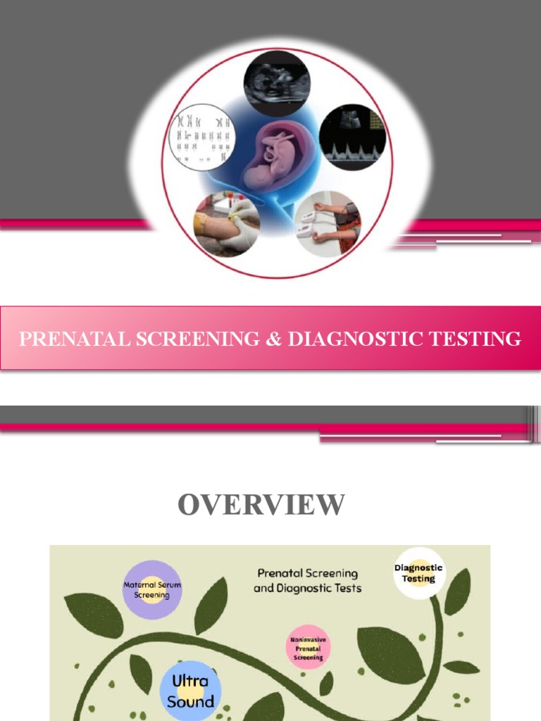Prenatal Screening and Diagnostic Tests | PDF | Pregnancy | Prenatal ...