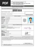 MS-CIT Hall Ticket | PDF | Identity Document | Driver's License