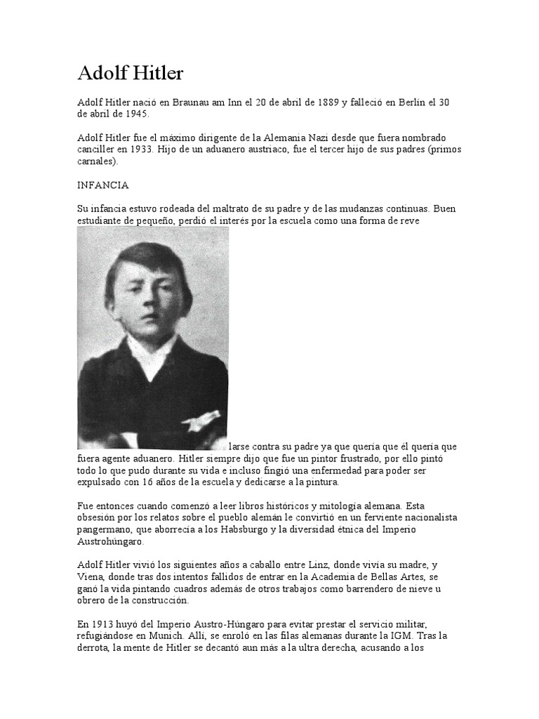 Adolf Hitler | PDF | Adolf Hitler | Alemania nazi