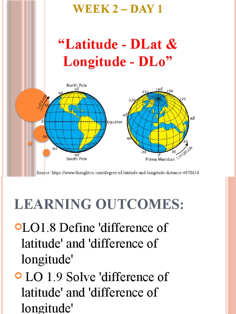 BSMT-NAV2-4 Latitude - DLat Longitude - DLo | PDF | Angle | Longitude