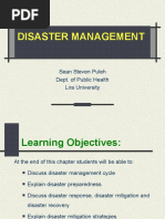 Disaster Management Cycle (Prevention, Mitigation, Preparedness ...