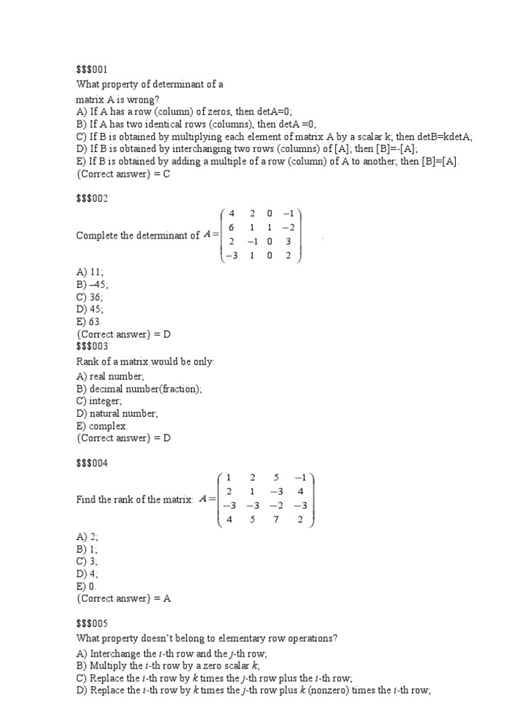 001 | Basis (Linear Algebra) | System Of Linear Equations