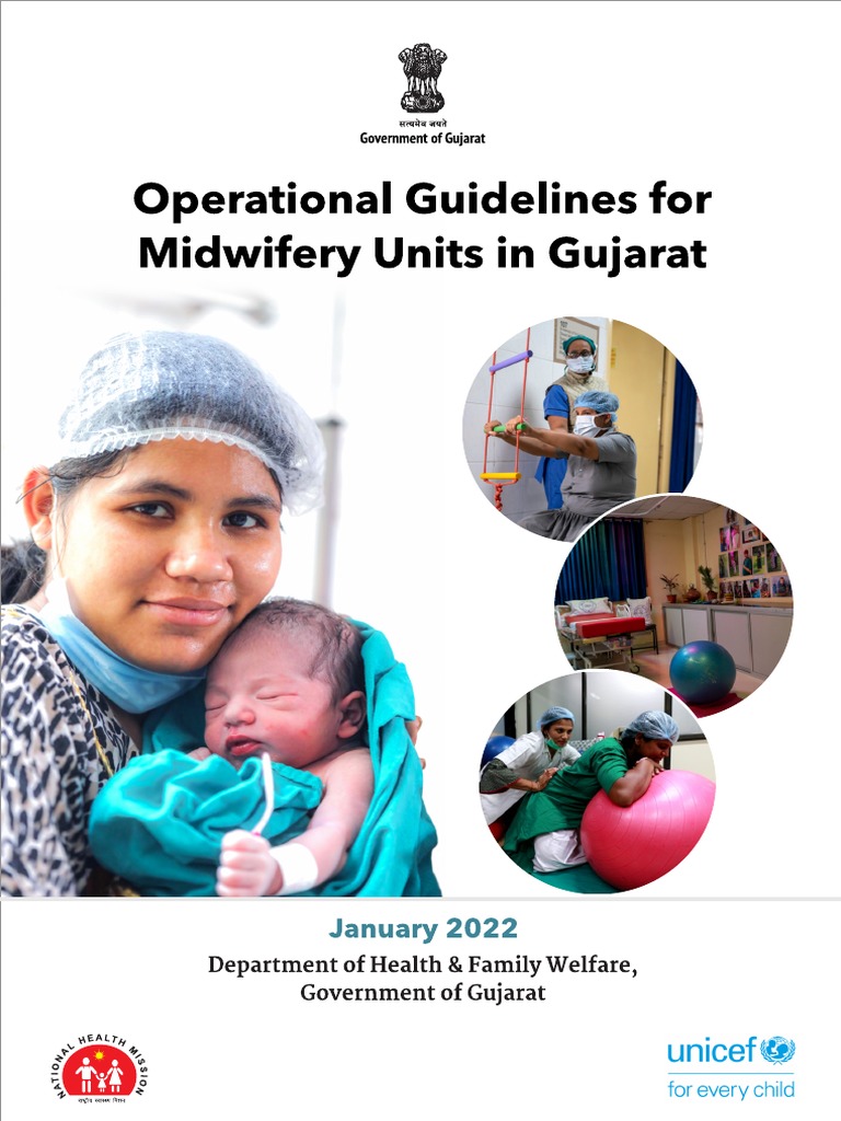 Operational Guidelines For Midwifery Units in Gujarat | PDF ...