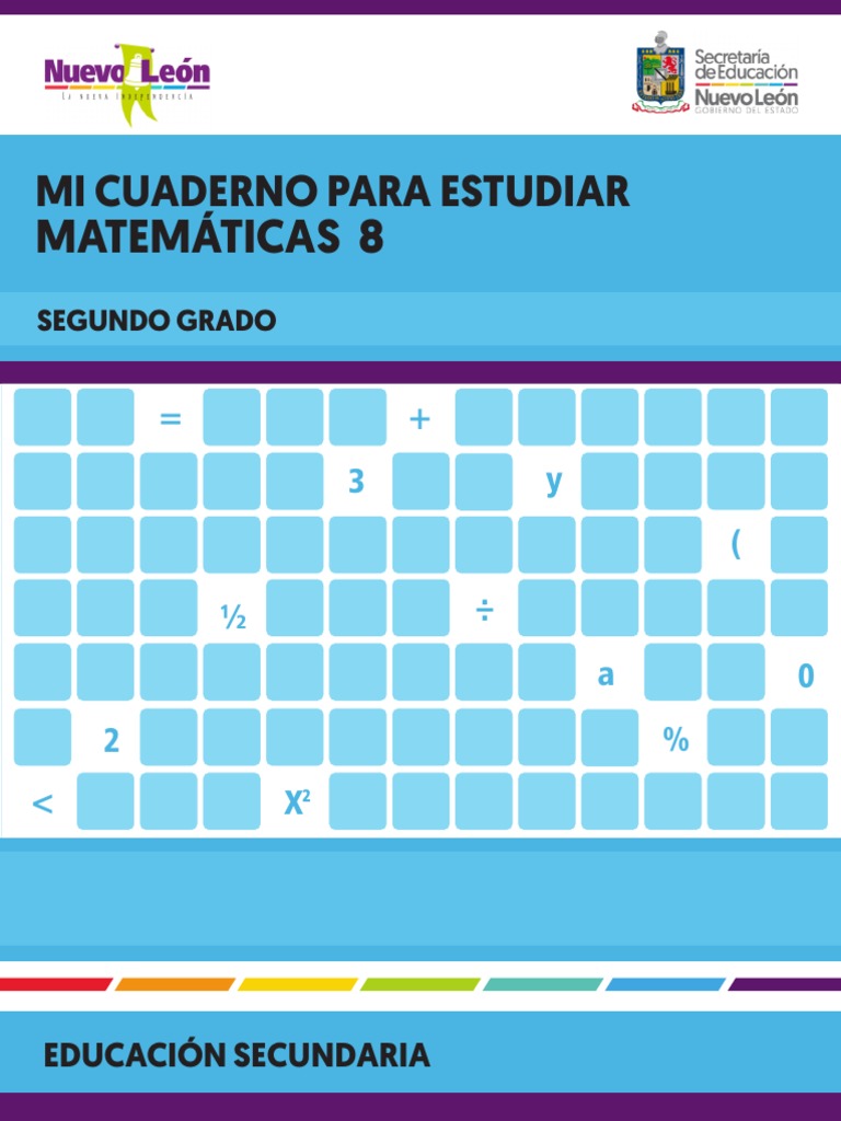 Mi Cuaderno para Estudiar Matemáticas 8 | PDF | Educación primaria ...