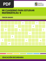Cuadernillo 3er Grado Matematicas Secundaria Apoyo Contingencia 2020 ...