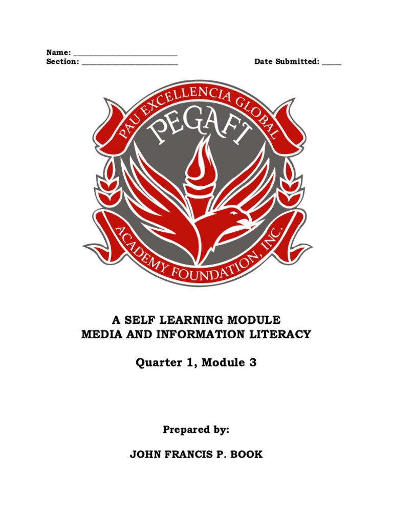 MIL - Module 3 | PDF