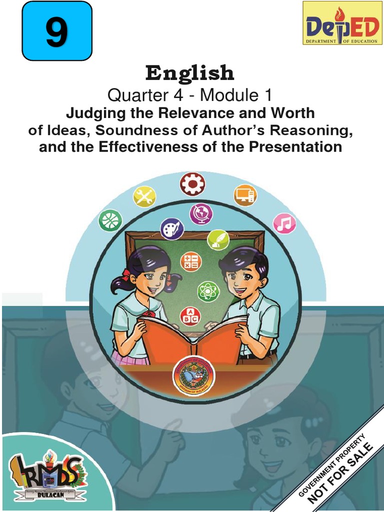 English 10 Q3 Module 1 | PDF | Argument | Reason