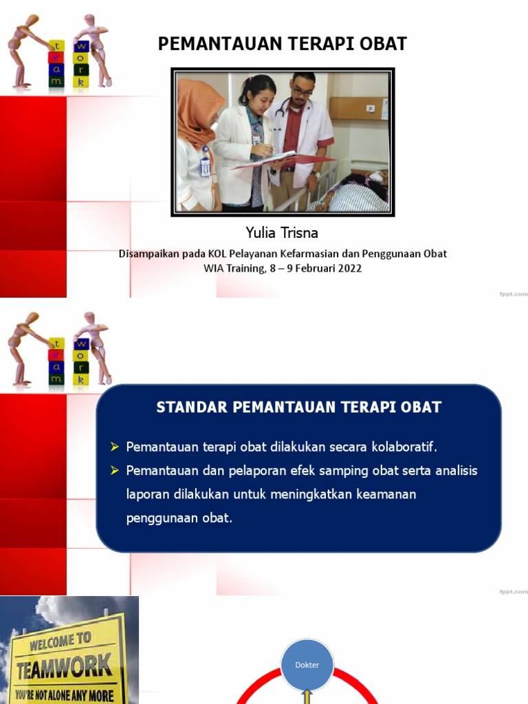 4 Pemantauan Terapi Obat Dalam Standar Akreditasi Rs G - 1612 | PDF