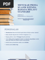 Latihan Bahasa Melayu Standard | PDF