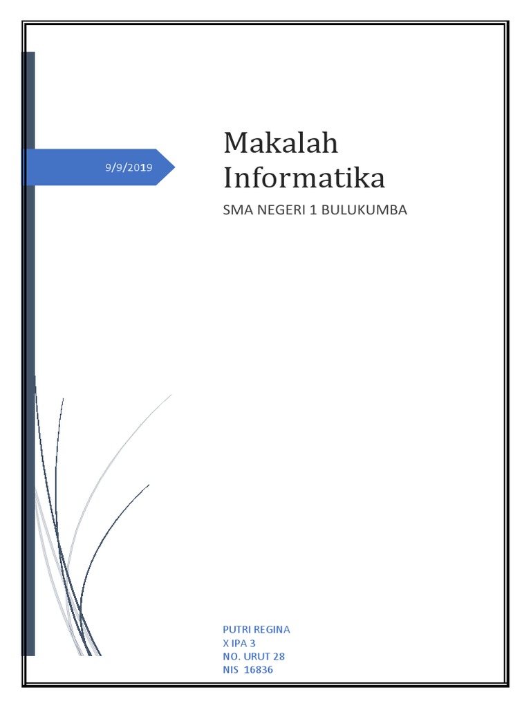 Makalah Informatika | PDF